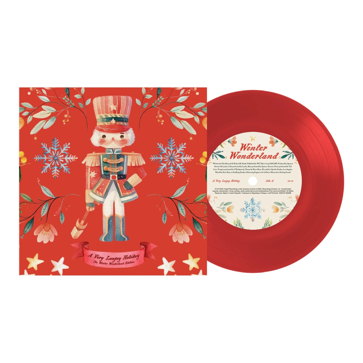Laufey - A Very Laufey Holiday: The Winter Wonderland Edition (7" Ruby – Bizarro Market