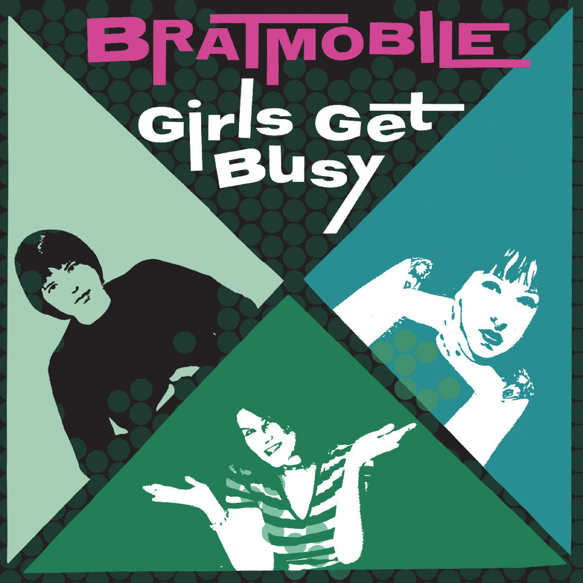 Bratmobile - Girls Get Busy (Evergreen vinyl) – Bizarro Market